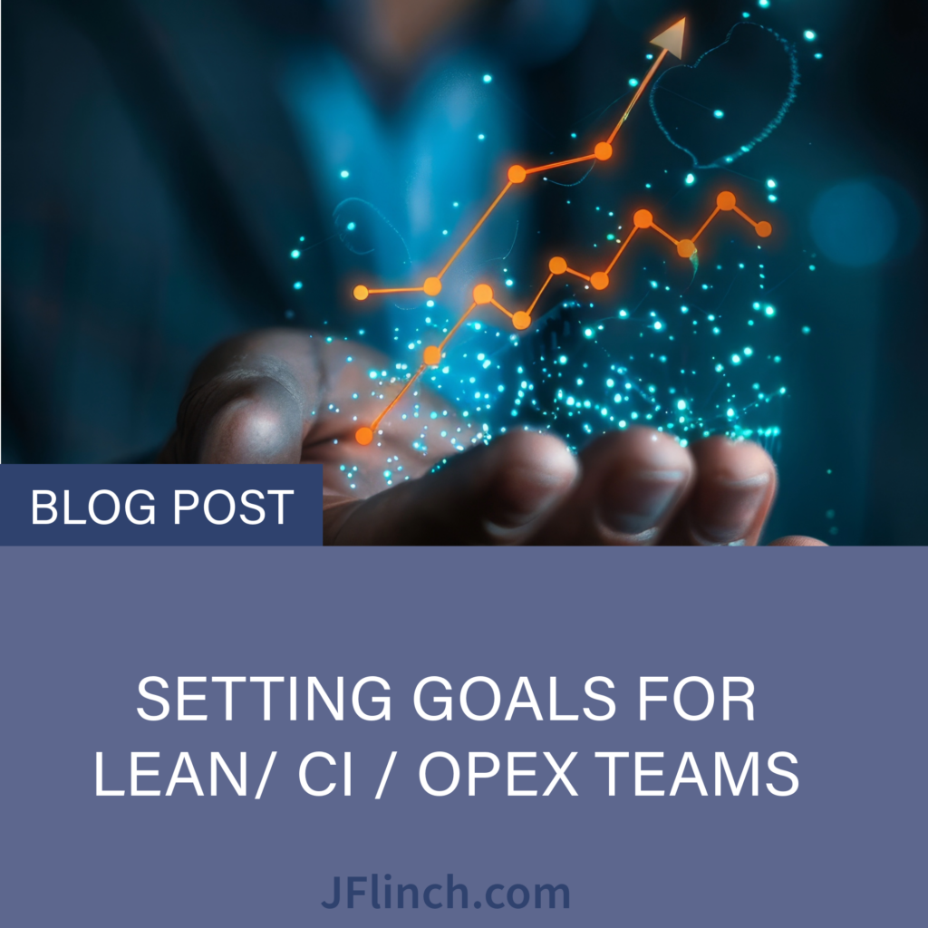 Setting Goals for Lean / CI / OpEx Teams - JFlinch